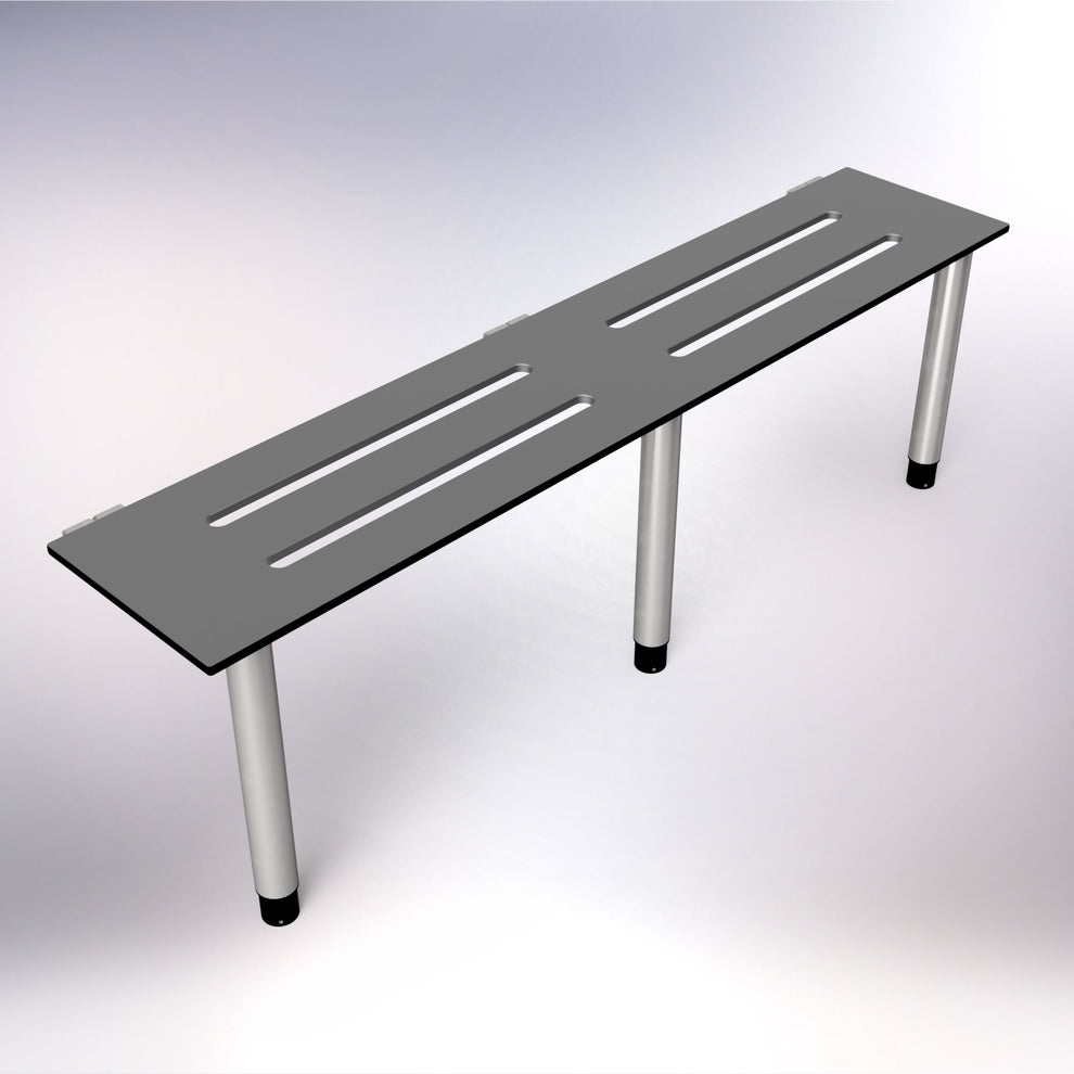 Changing Room Wall Bench Stainless Steel 1450mm – Saville Stainless